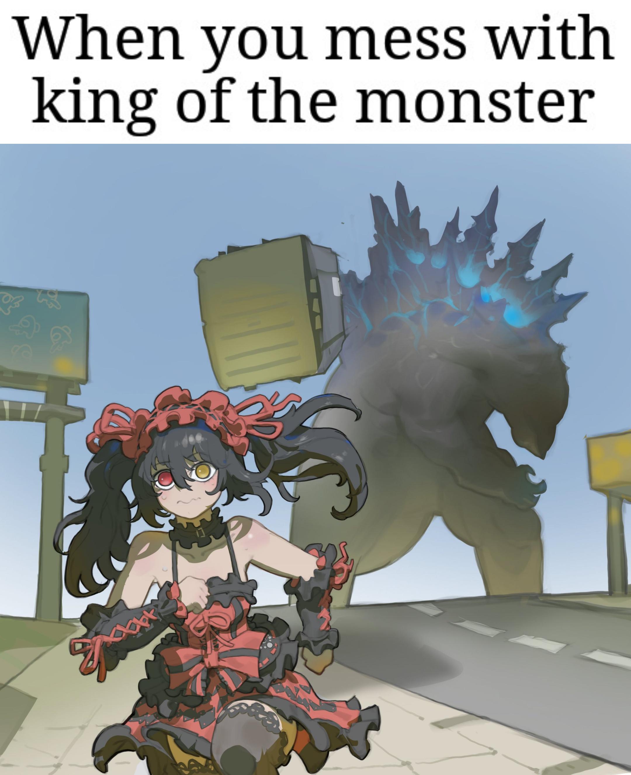 Never mess with Godzilla | Scrolller