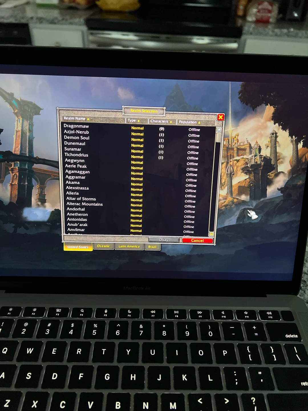 Realms offline? | Scrolller