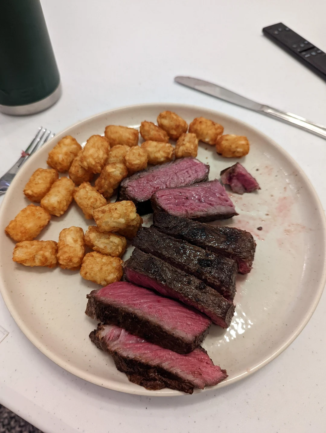 Dry Aged NY is Strip, 131 2 hours. Cast iron sear | Scrolller