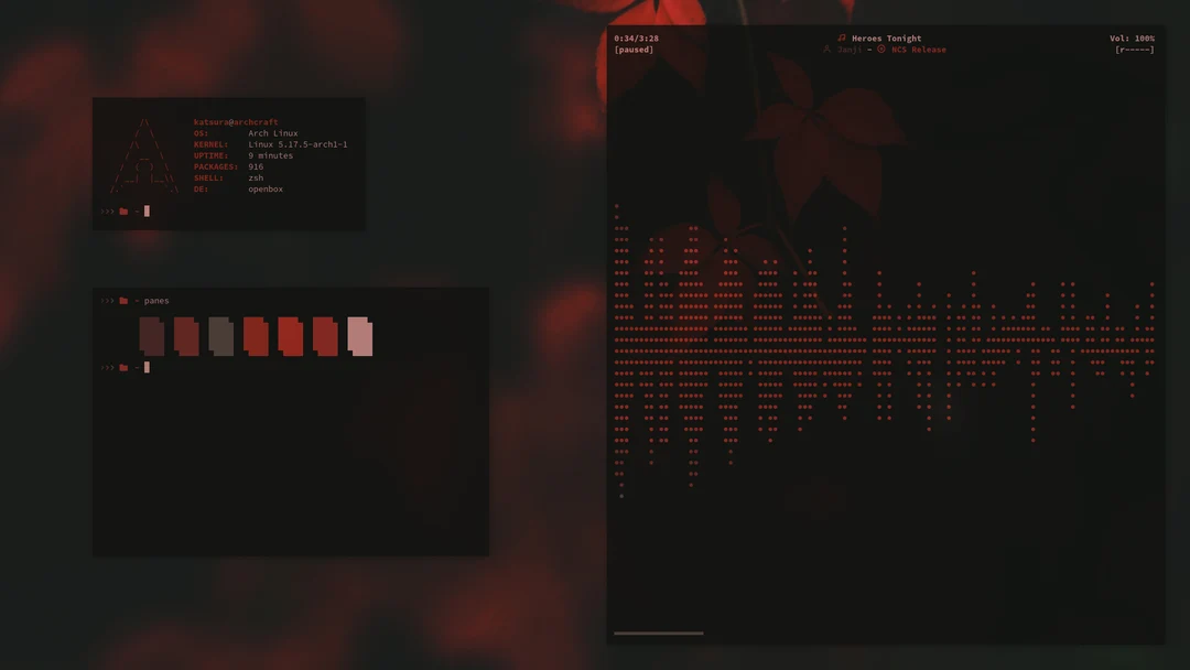 [Openbox] I love not being able to read my terminal | Scrolller