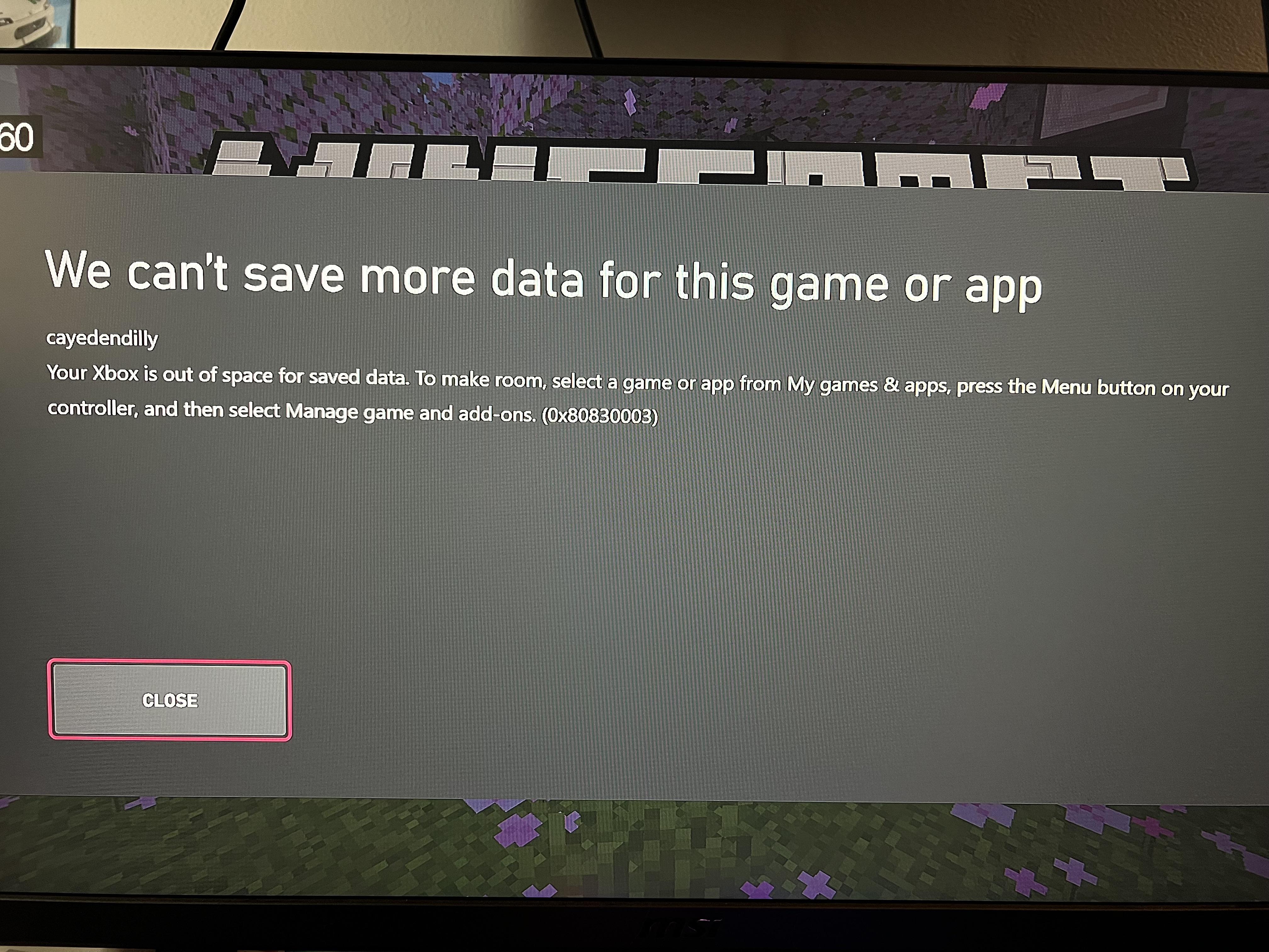 World cannot save/sync | Scrolller