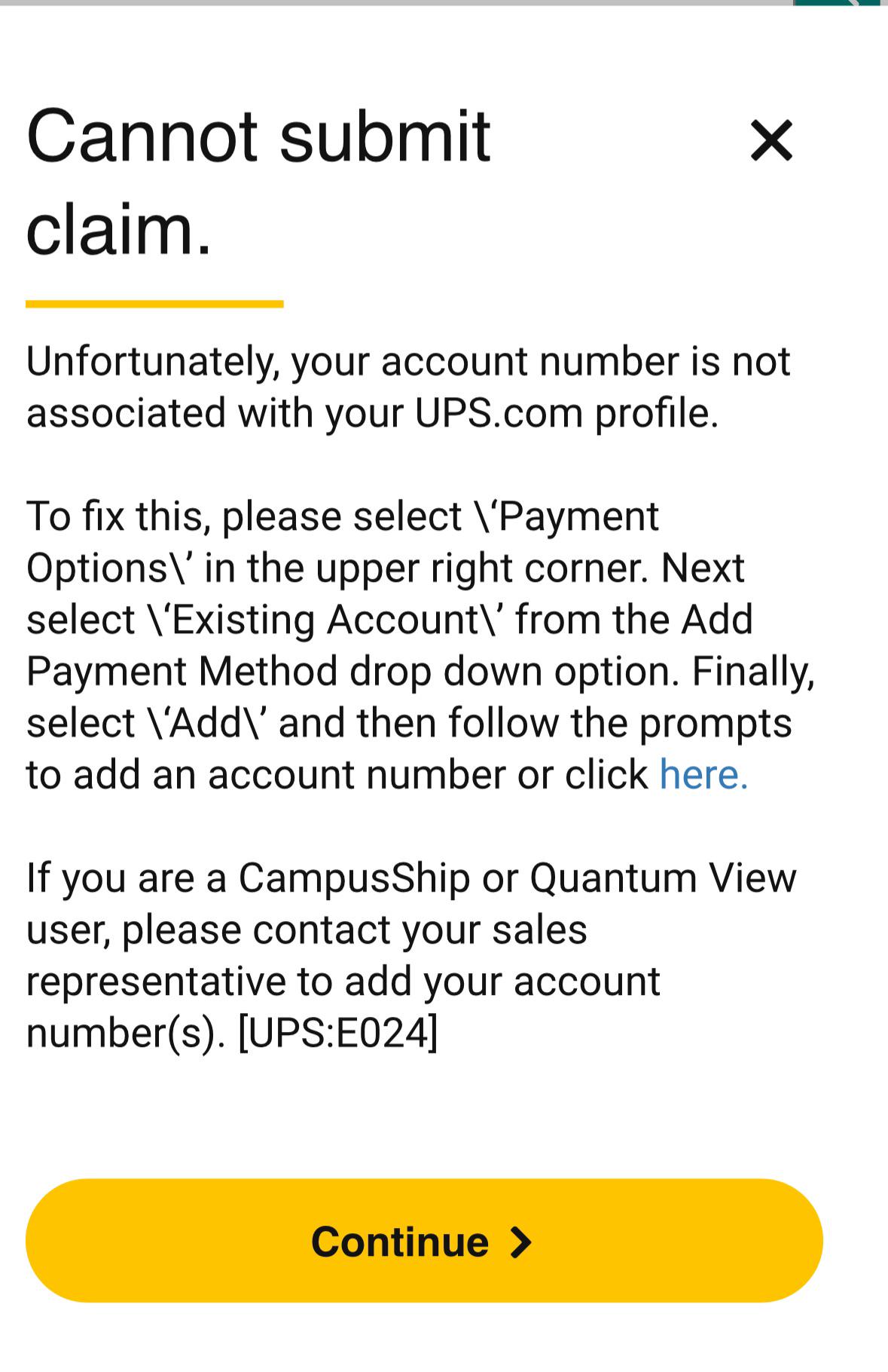 Schedule Package Pick up - now lost? | Scrolller