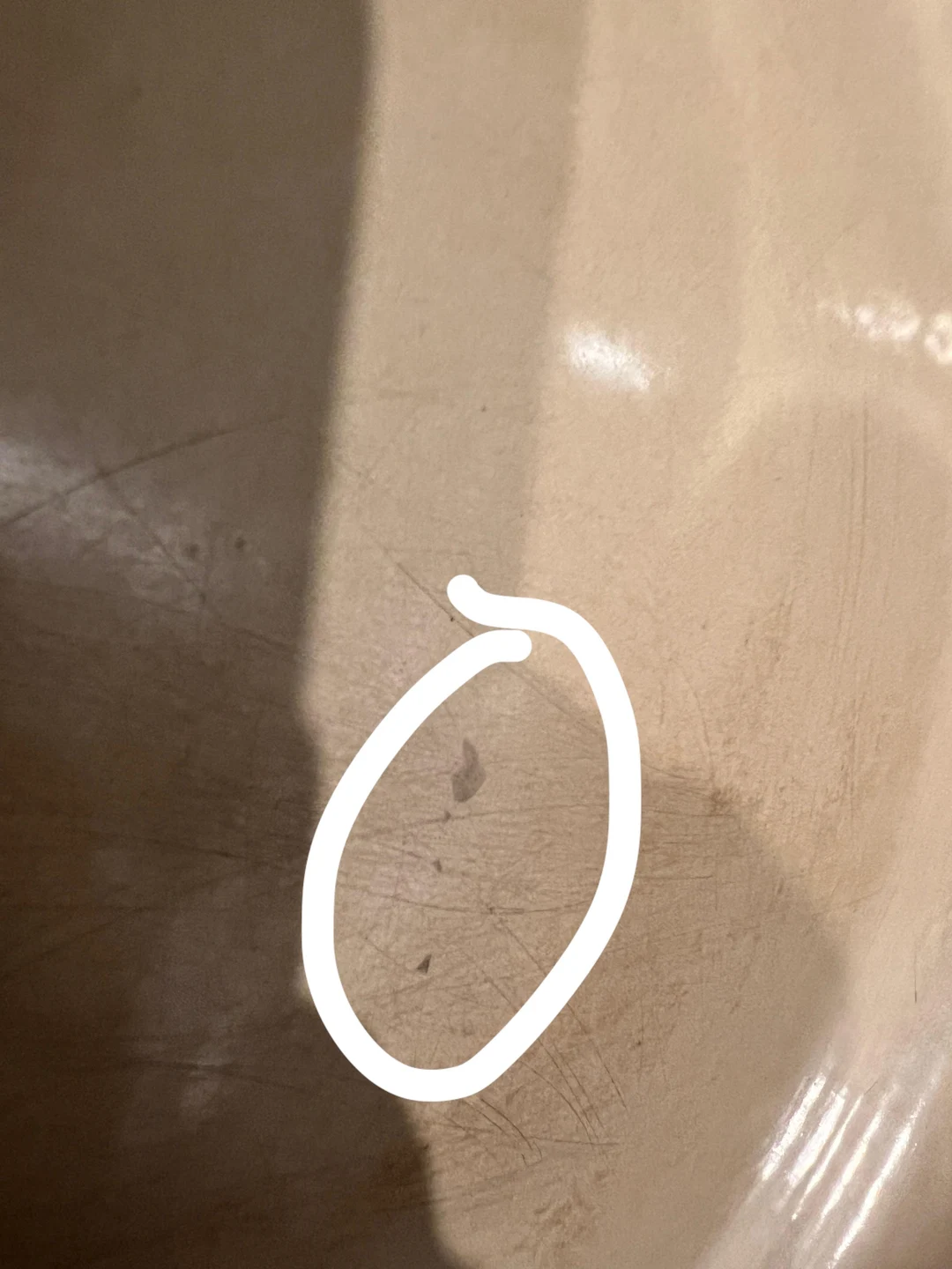 Chip inside pot. Safe to use? | Scrolller