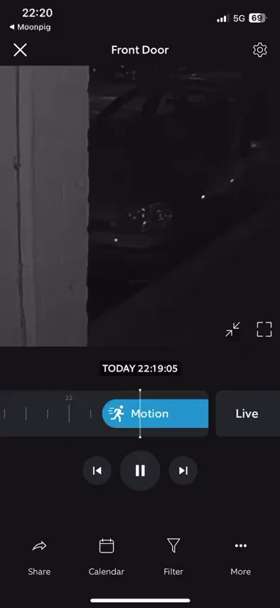 Doorbell cam captures this! Is this something strange? | Scrolller