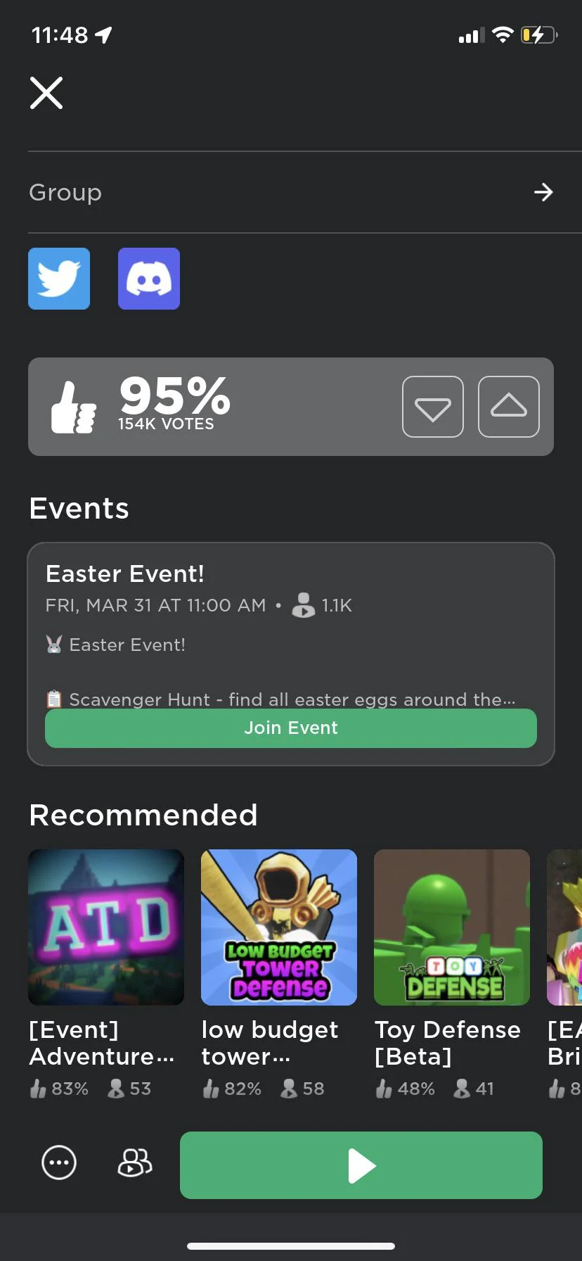 Community crested events are finally here? | Scrolller
