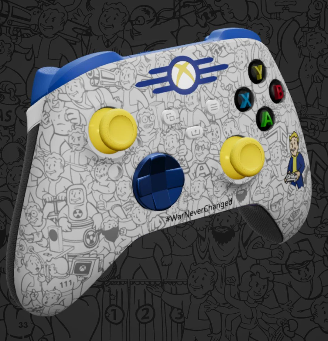 Xbox Fallout controller custom design - Thoughts? | Scrolller