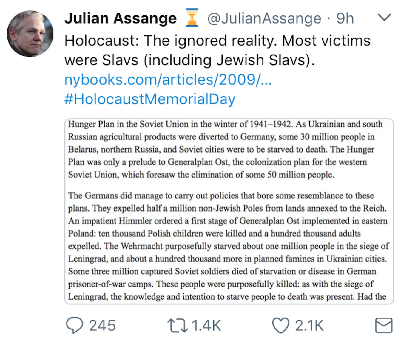Slavs Are Cannon Fodder to The Axis of Epstein | Scrolller