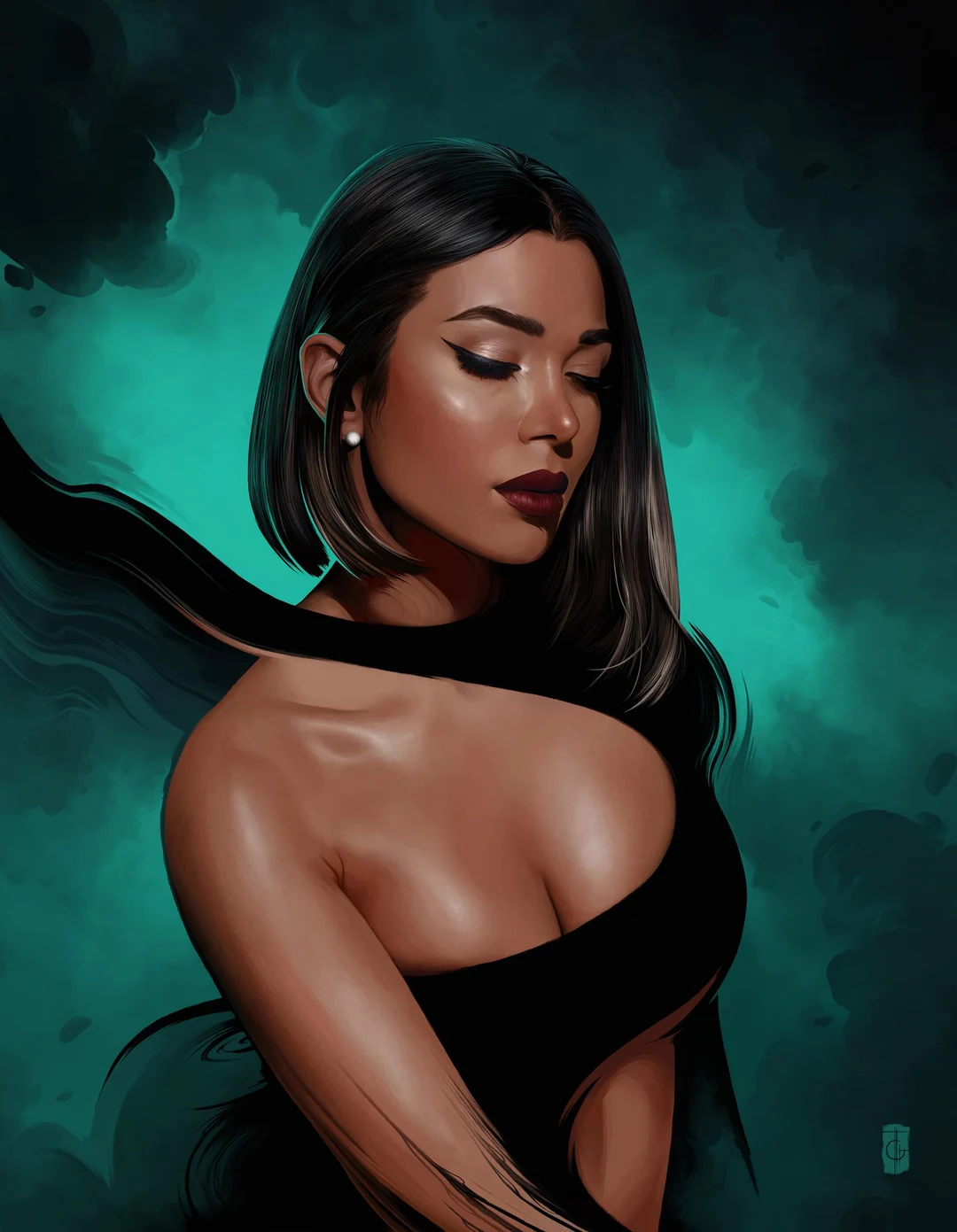 Summertime Sadness, Me, Digital, 2022 | Scrolller