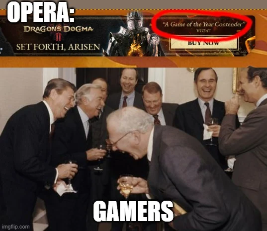 Opera got jokes. | Scrolller