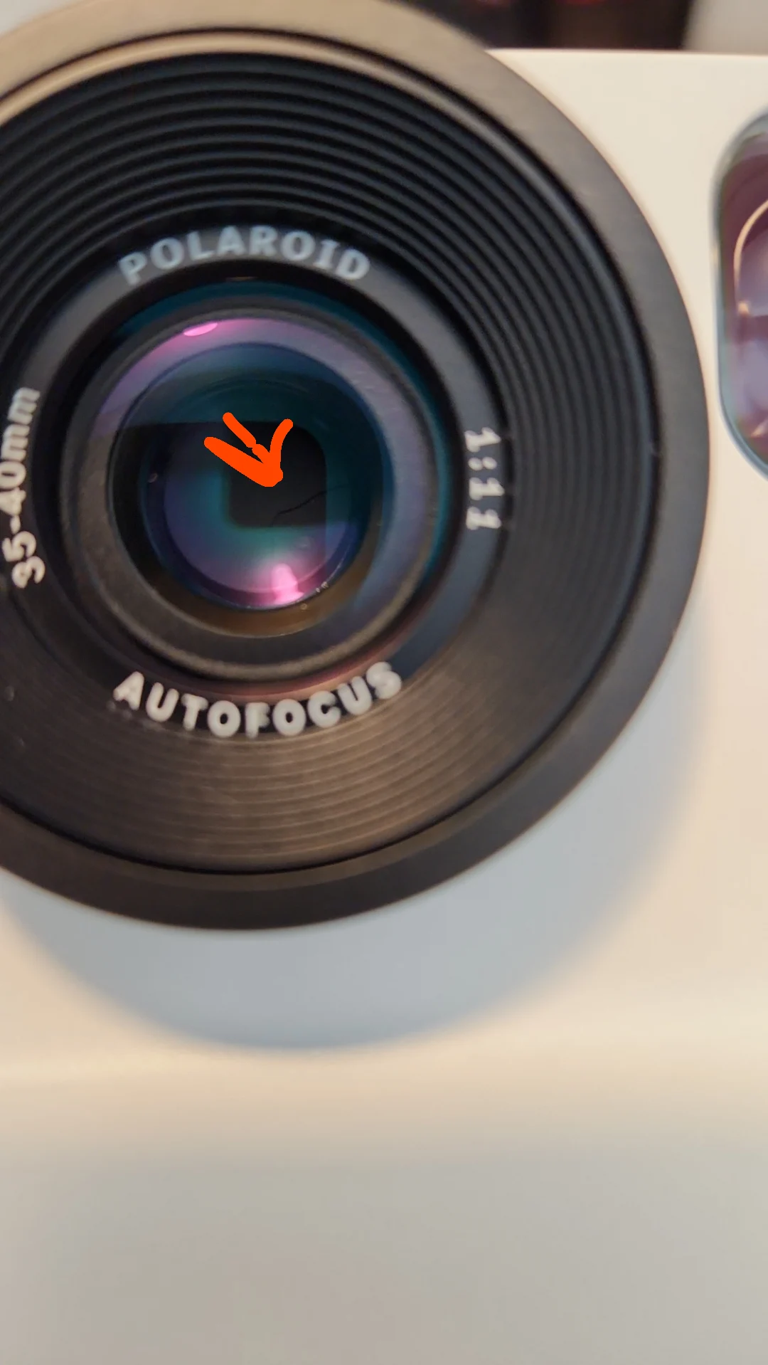 Lens Crack? | Scrolller