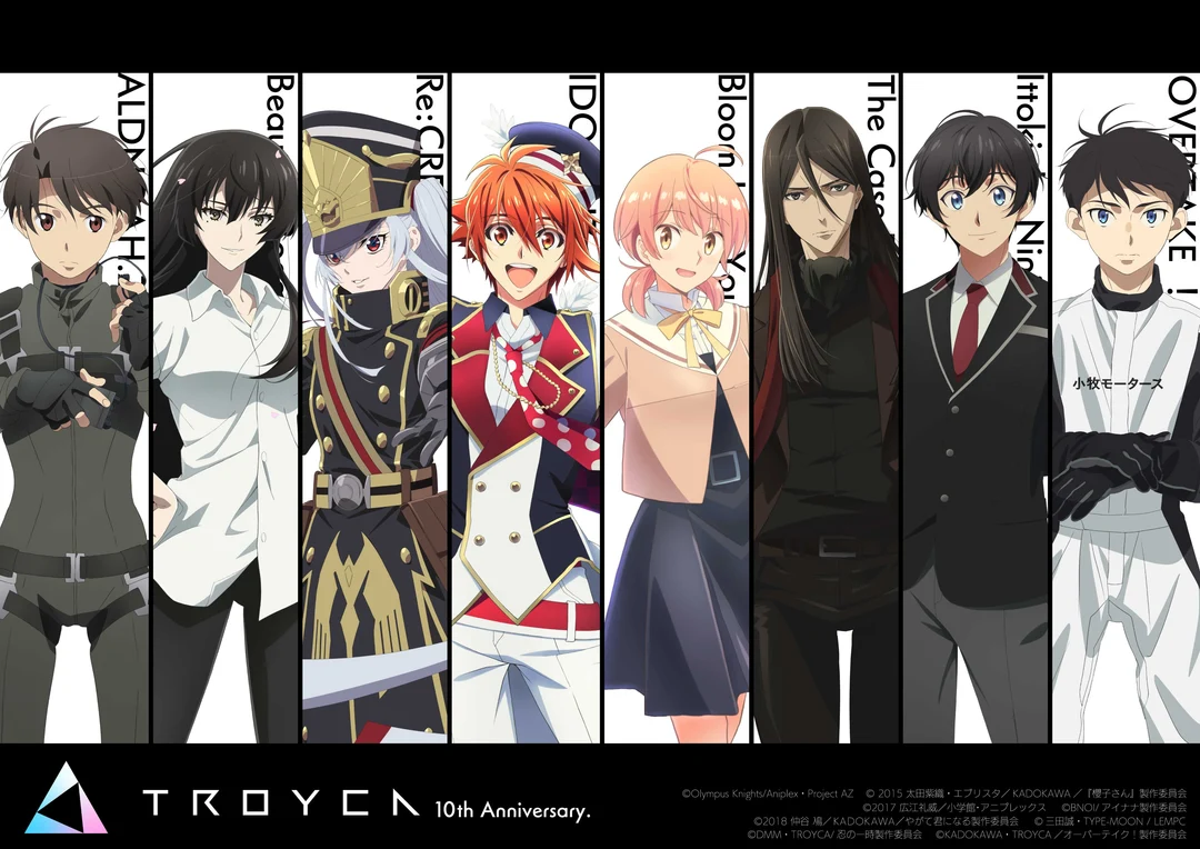 Studio TROYCA 10th Anniversary Visual | Scrolller