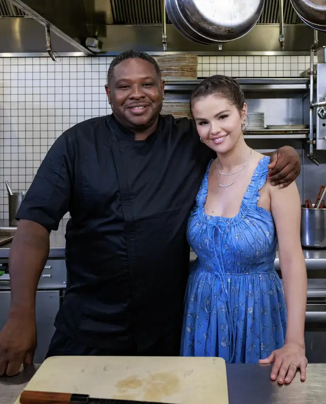 Selena + restaurant 16th may 2024 | Scrolller