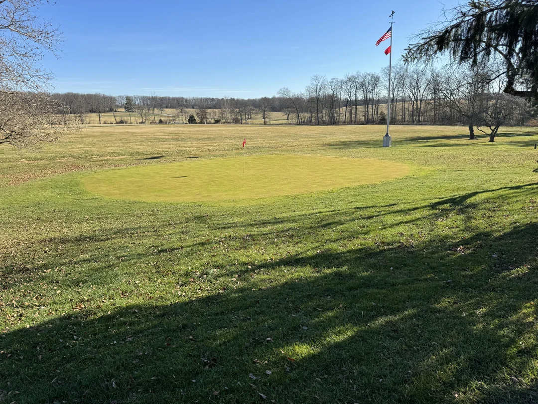 Ike’s putting green at his home in Gettysburg, PA | Scrolller
