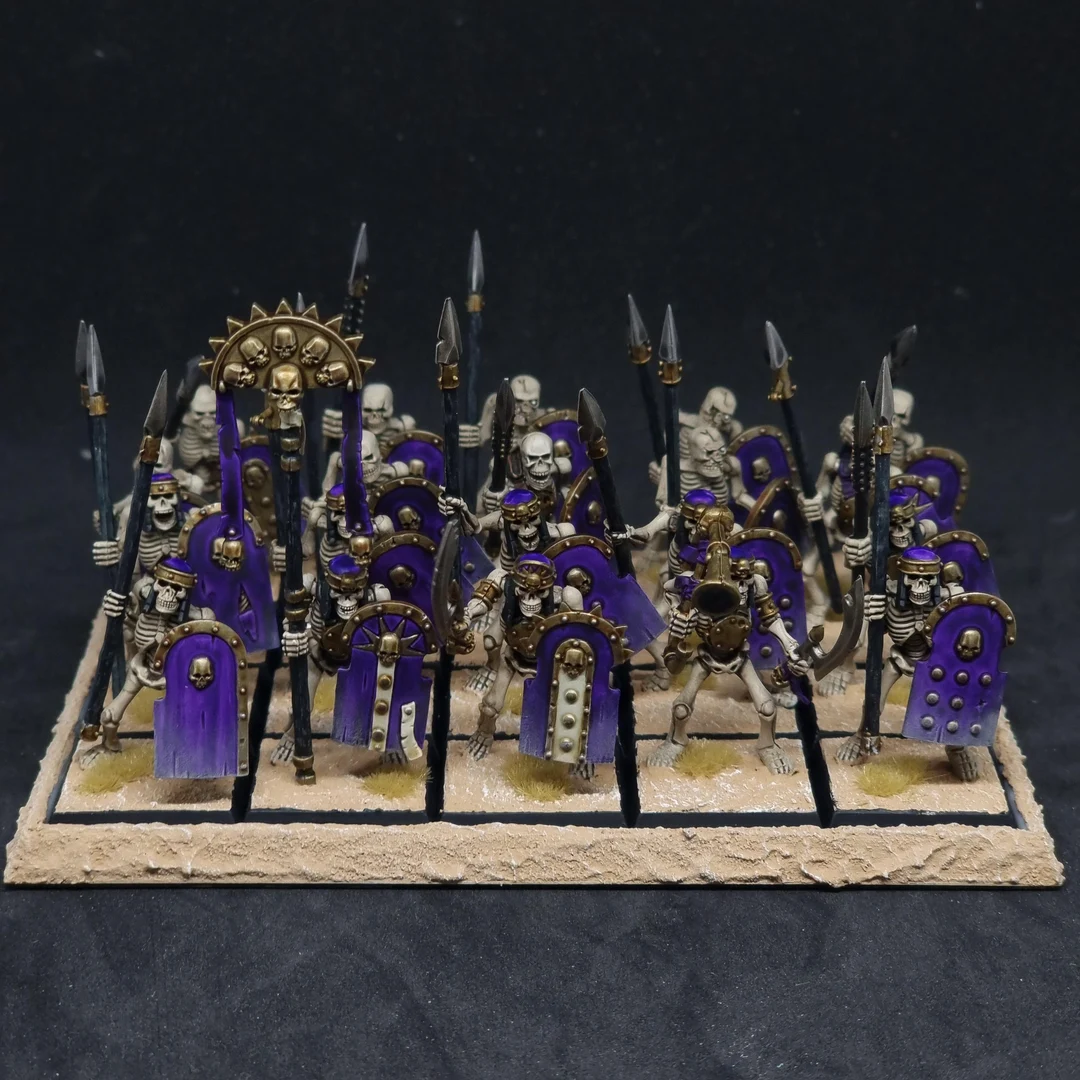 Second skeleton warrior regiment. | Scrolller