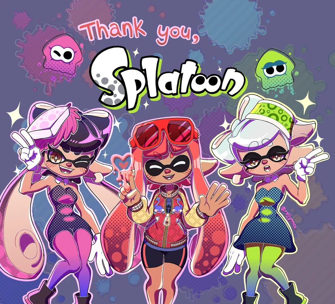 Thank you Splatoon 1, for the memories! 💜 ♥️ 💚 | Scrolller
