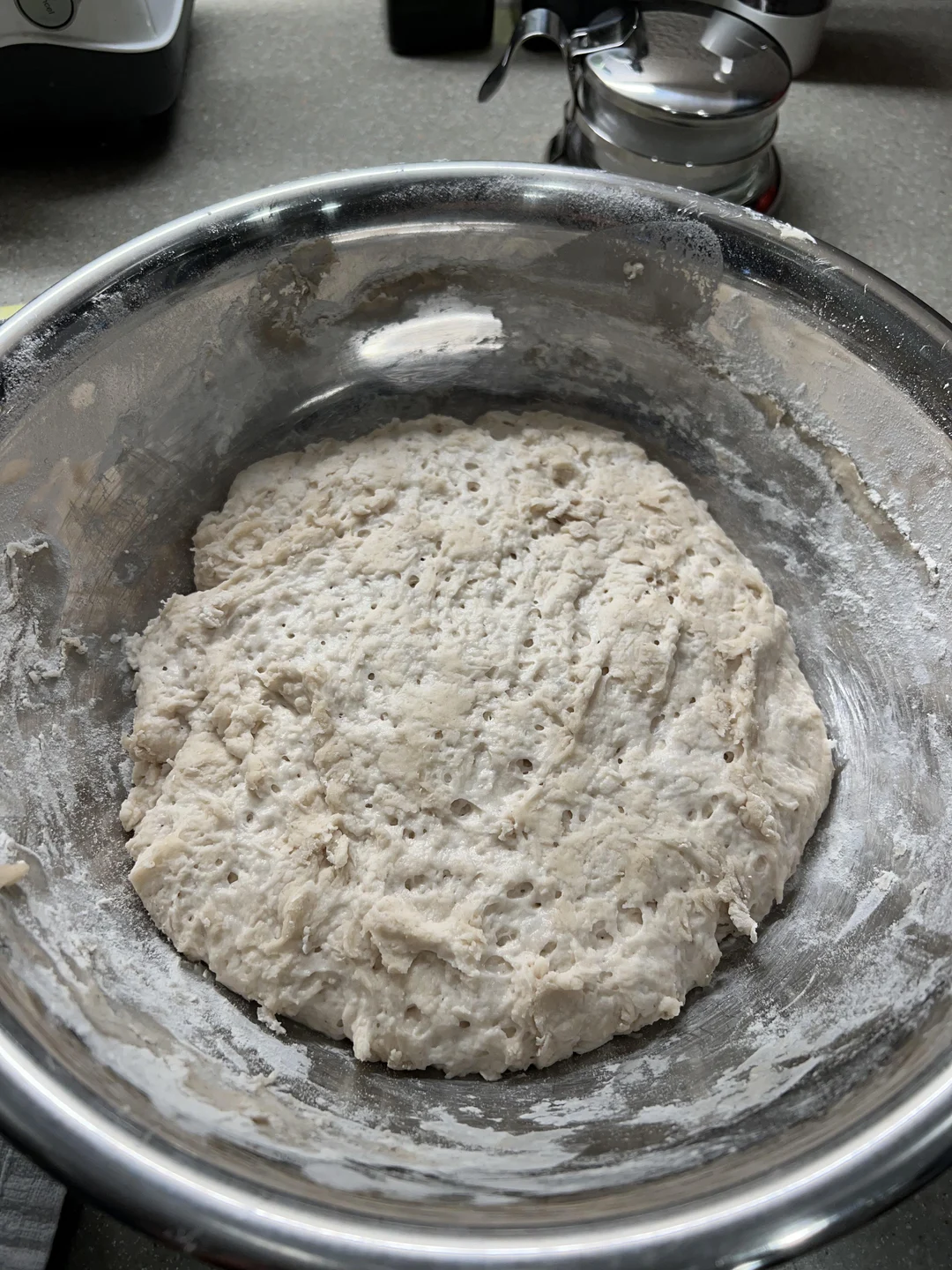 No-Knead bread 1st rise looks dry | Scrolller