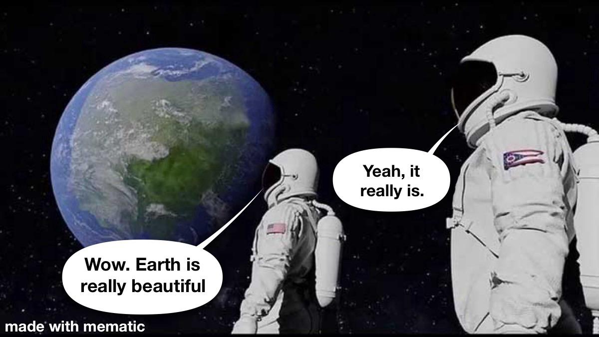 Just normal astronauts | Scrolller