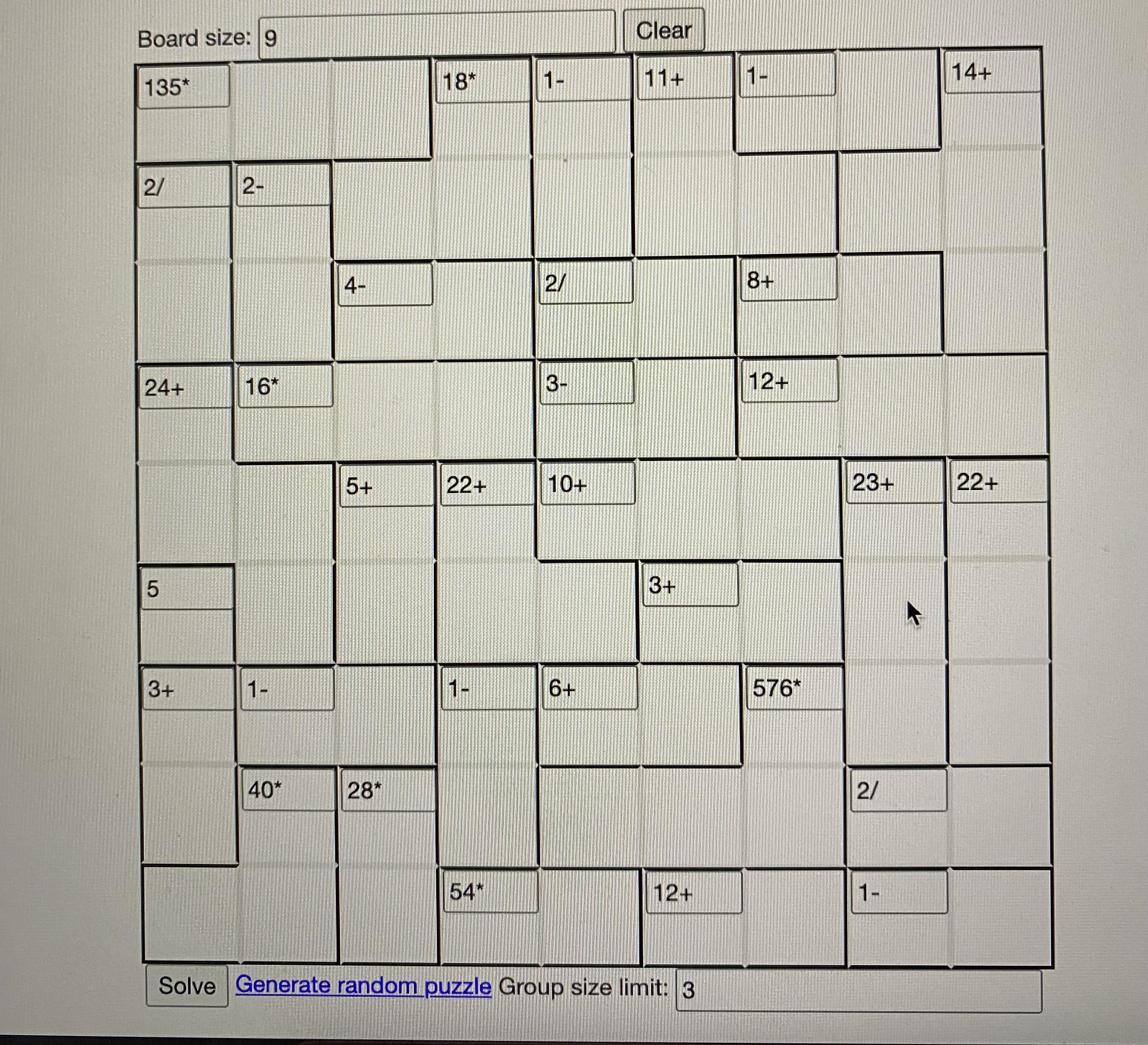 Discover more like Puzzles: Can anyone solve this KenKen? I've been at ... Discover more like Puzzles: Can anyone solve this KenKen? I've been at ...