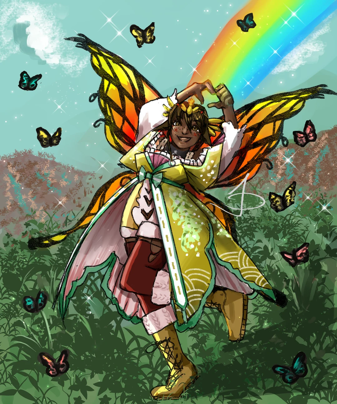 Aine Ine, Me, Digital Art, 2021 | Scrolller