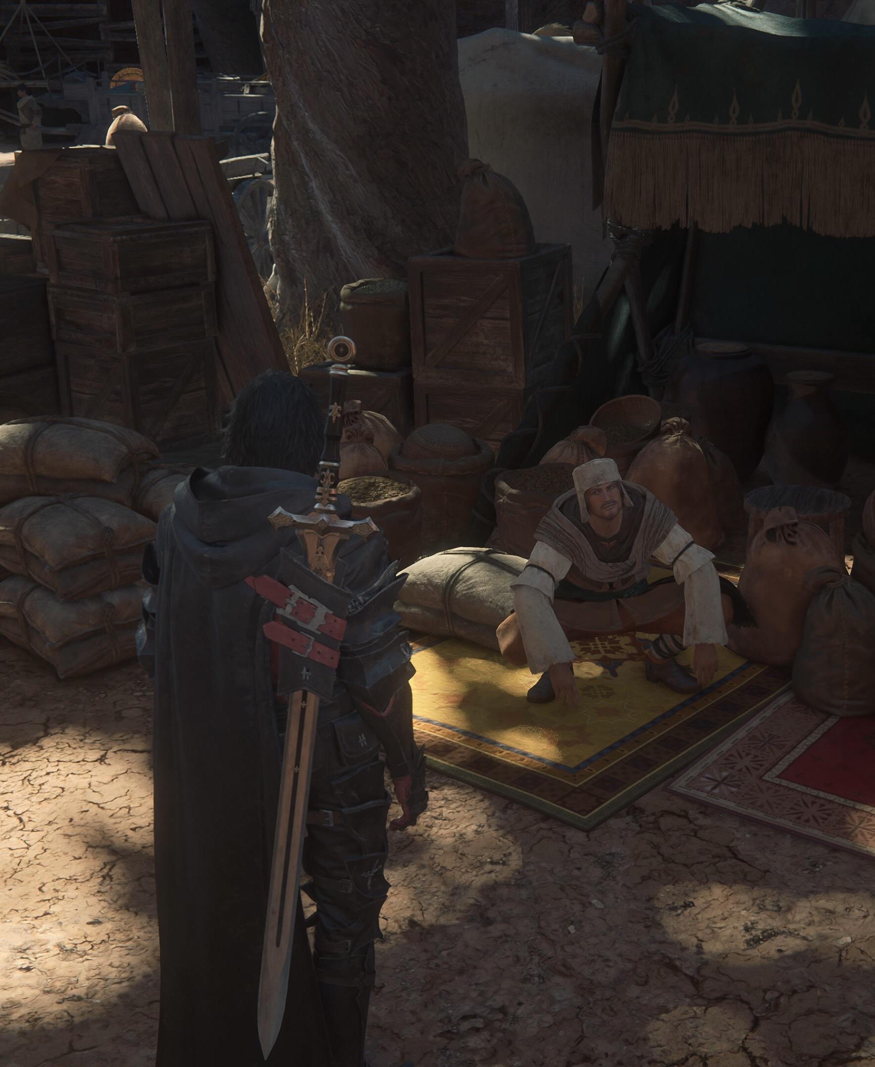 Weirdly similar pose in Final Fantasy XVI | Scrolller