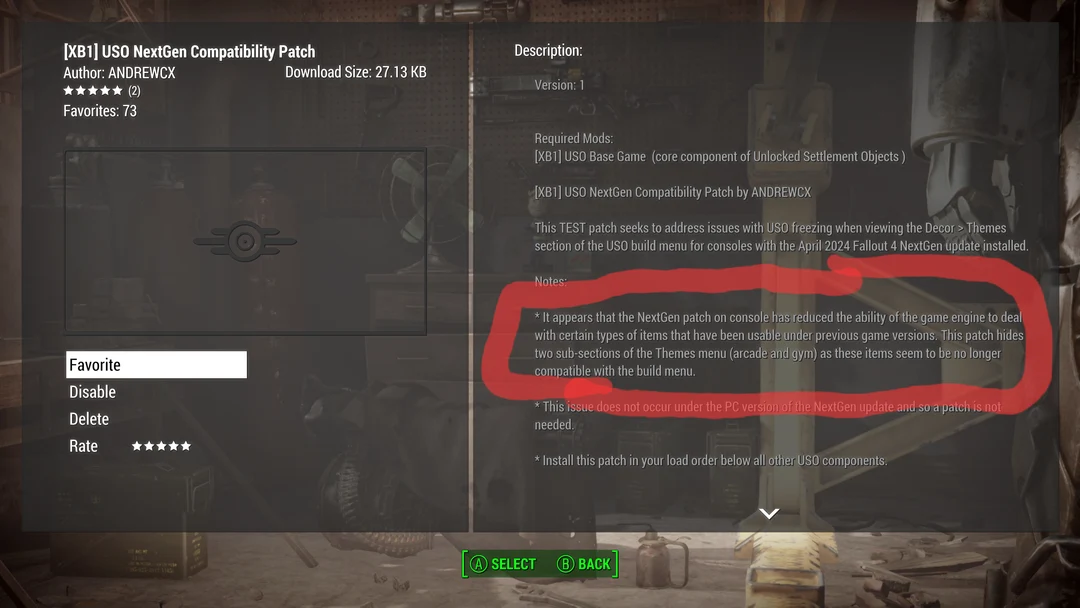 Console Next Gen update has reduced game engines ability to deal with modded workshop items ...