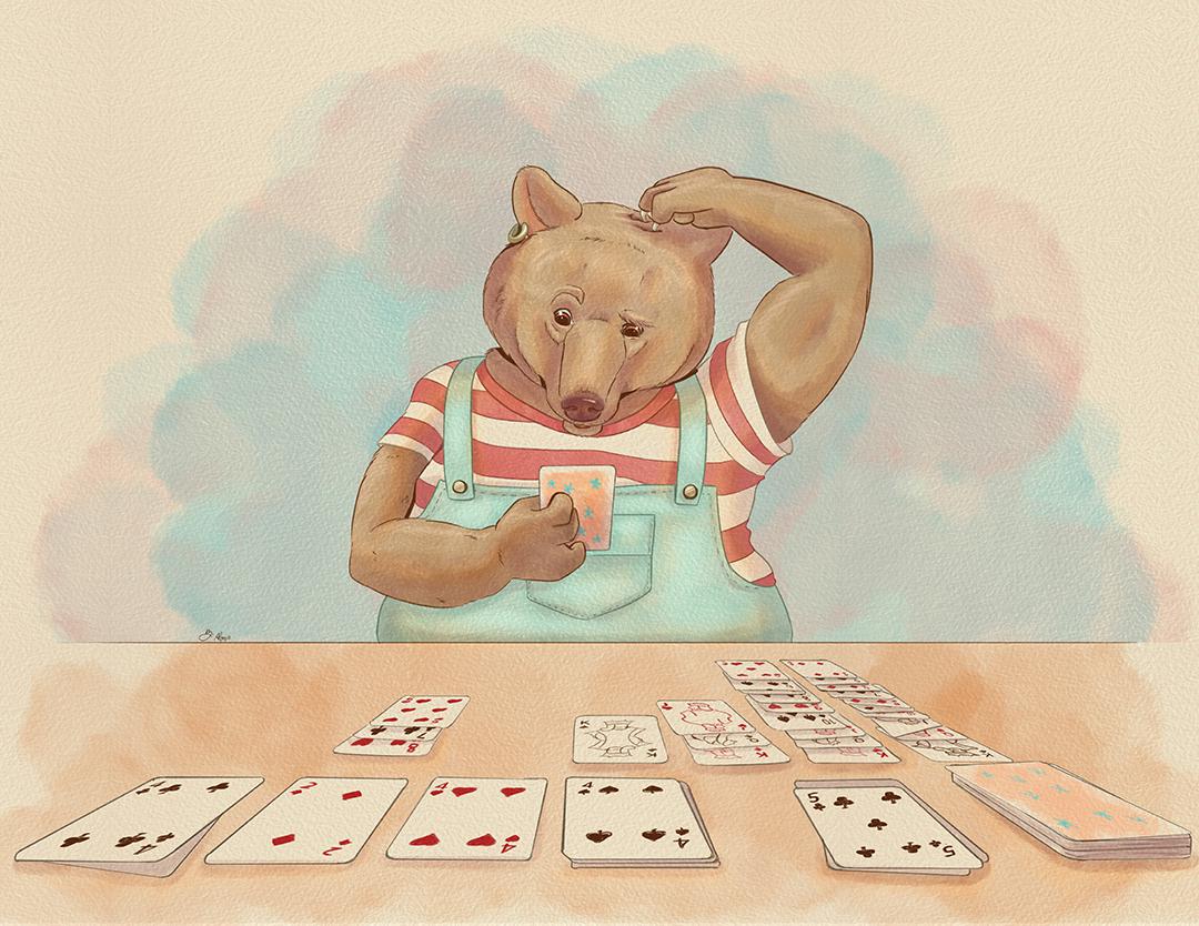 Solitaire, Digital, Me, 2023 | Scrolller