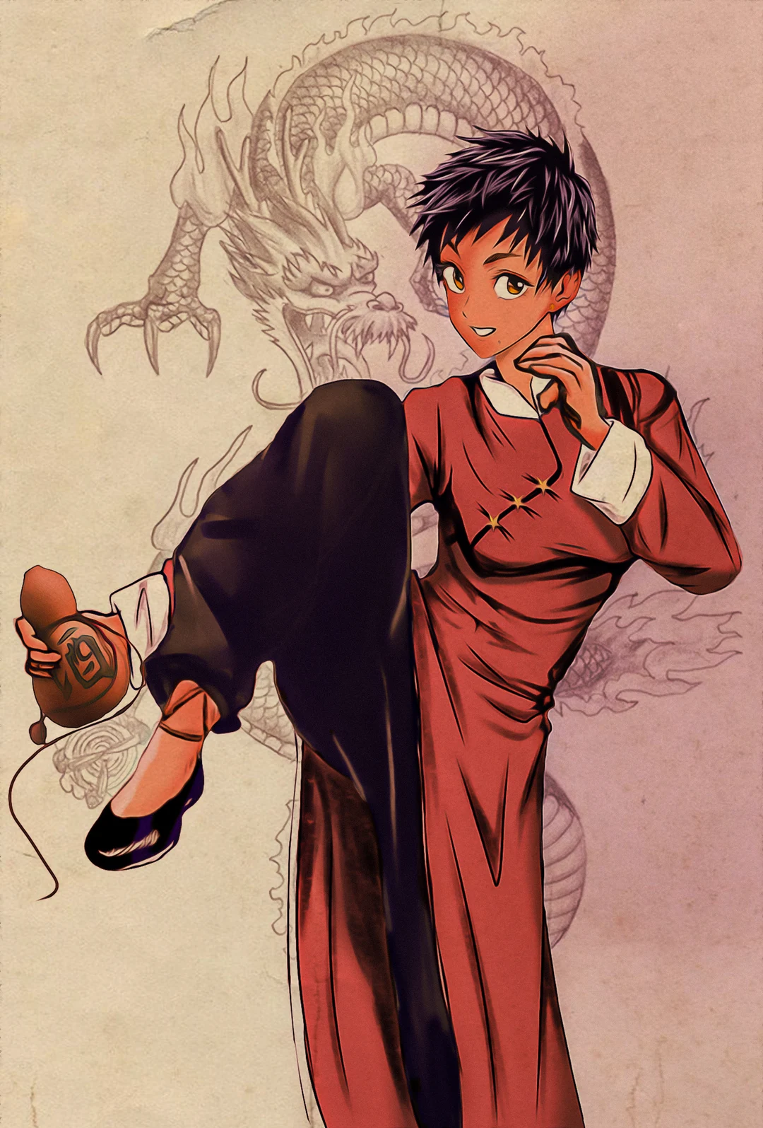 Suiko - Drunken Void Sky Dragon Fist. | Scrolller