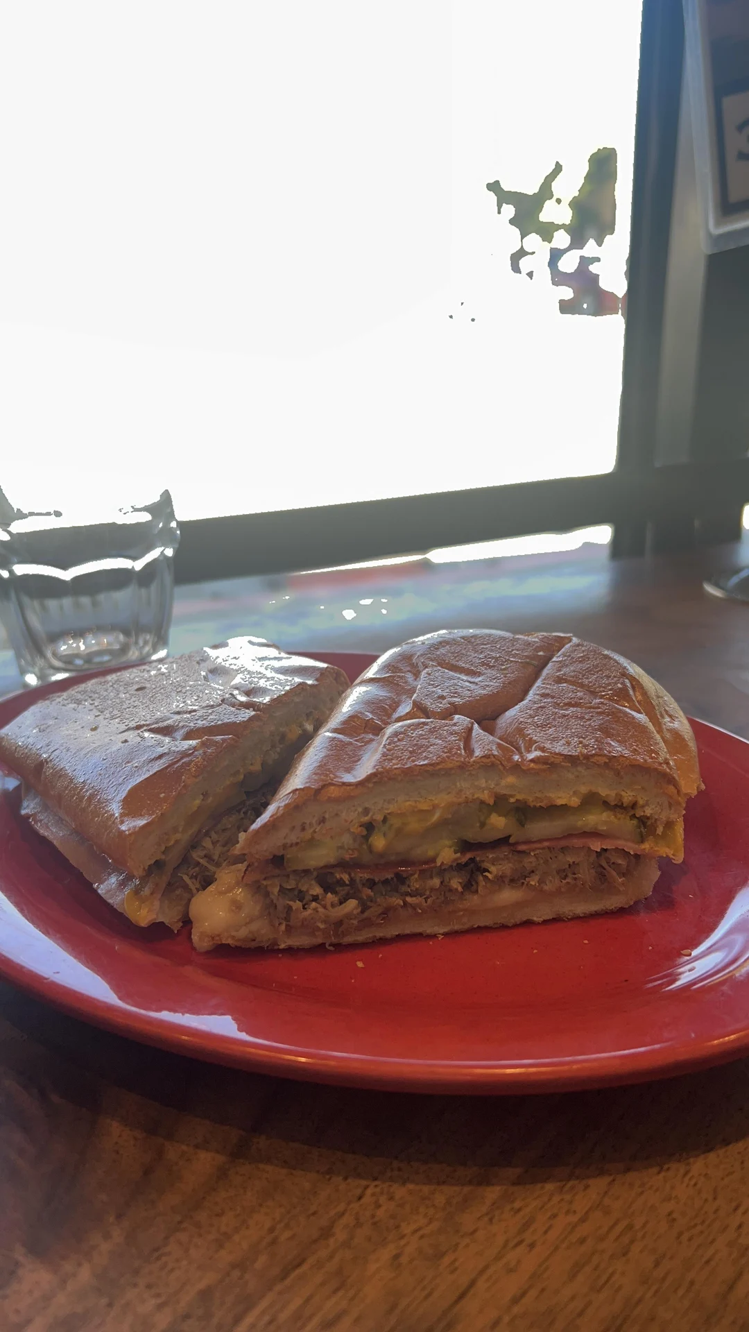 Cubano sandwich at sol food in San Rafael. Top 3 sandwich I’ve had | Scrolller