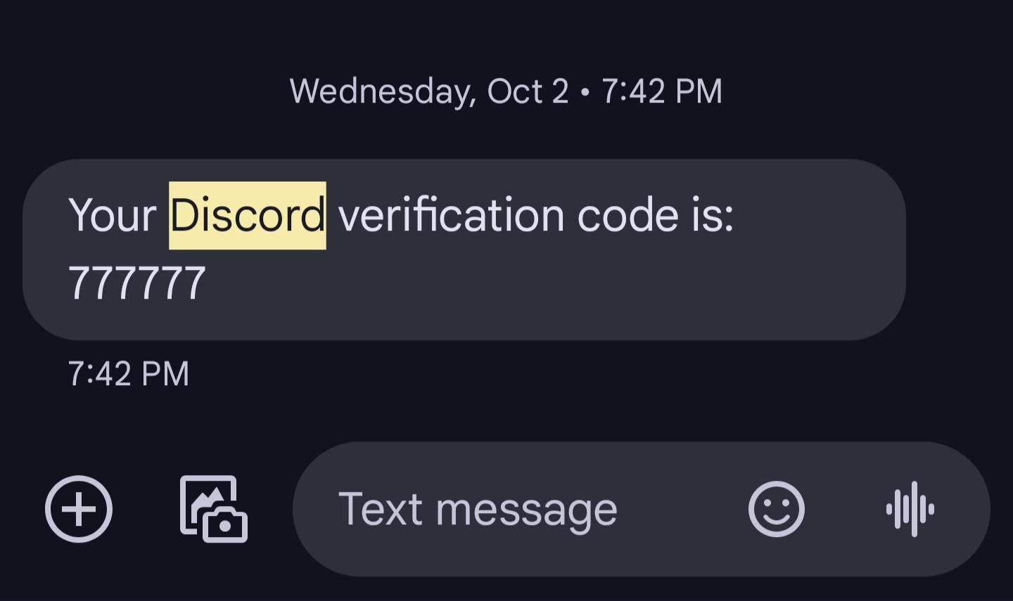 Anyone know the odds of this verification code? | Scrolller