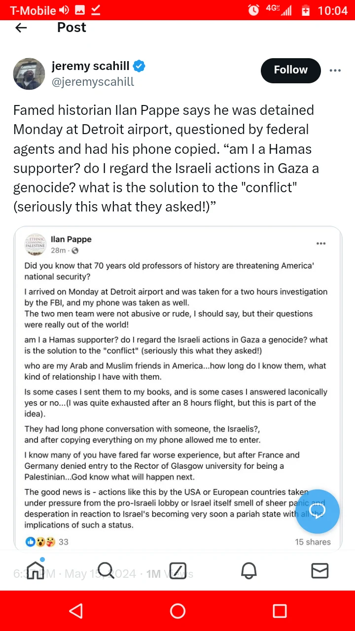 Famous historian is detained by fbi and interrogated at airport | Scrolller