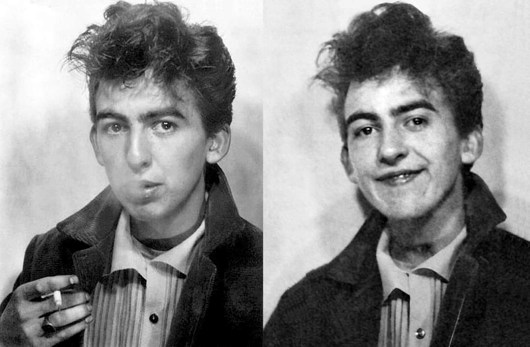 George Harrison, photo booth pictures. 1961 | Scrolller