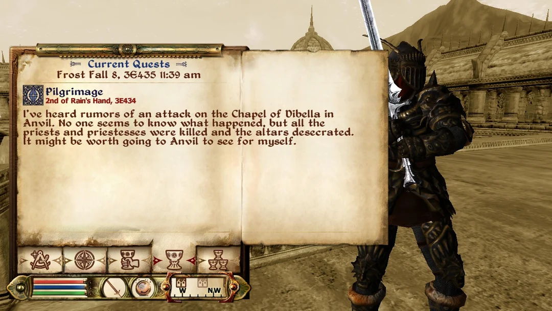 For the first time, I'm almost done with the Oblivion quest. | Scrolller