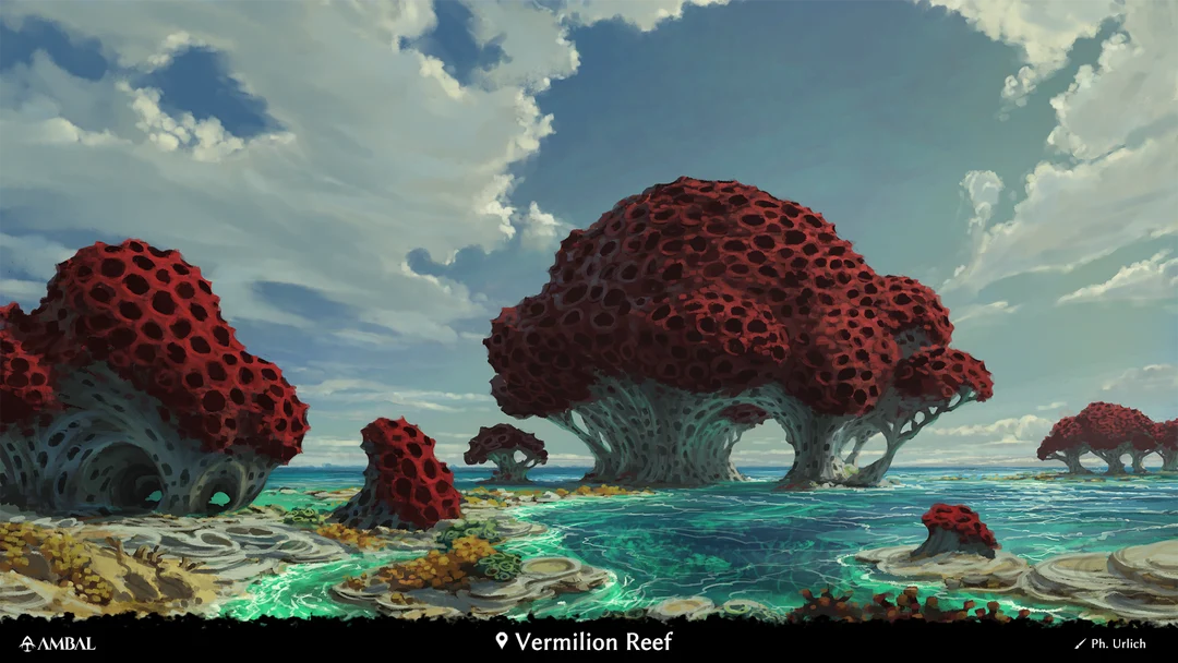 Vermillion Reef [Ambal] by Philipp Urlich (context in comments) | Scrolller