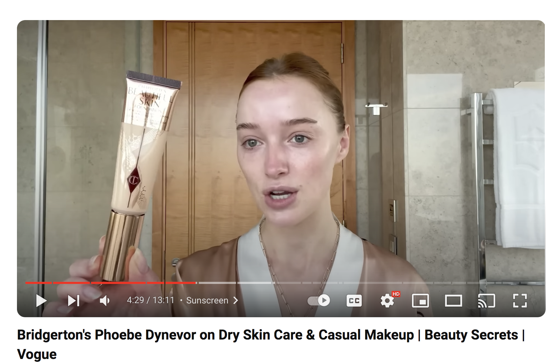 Any guesses to what shade this is of the "Charlotte Tilbury Beautiful Skin foundation"? | Scrolller