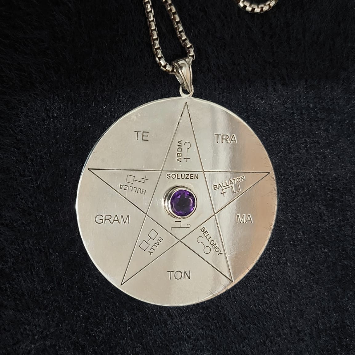 Custom made silver sigil i made for a friend | Scrolller