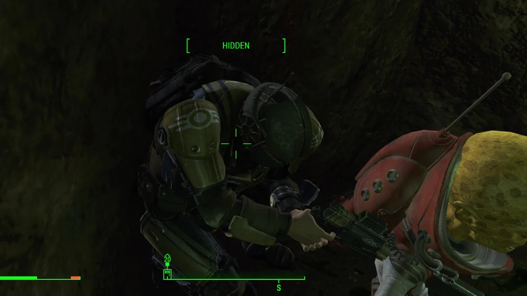 Getting uncomfortably close to the alien. | Scrolller