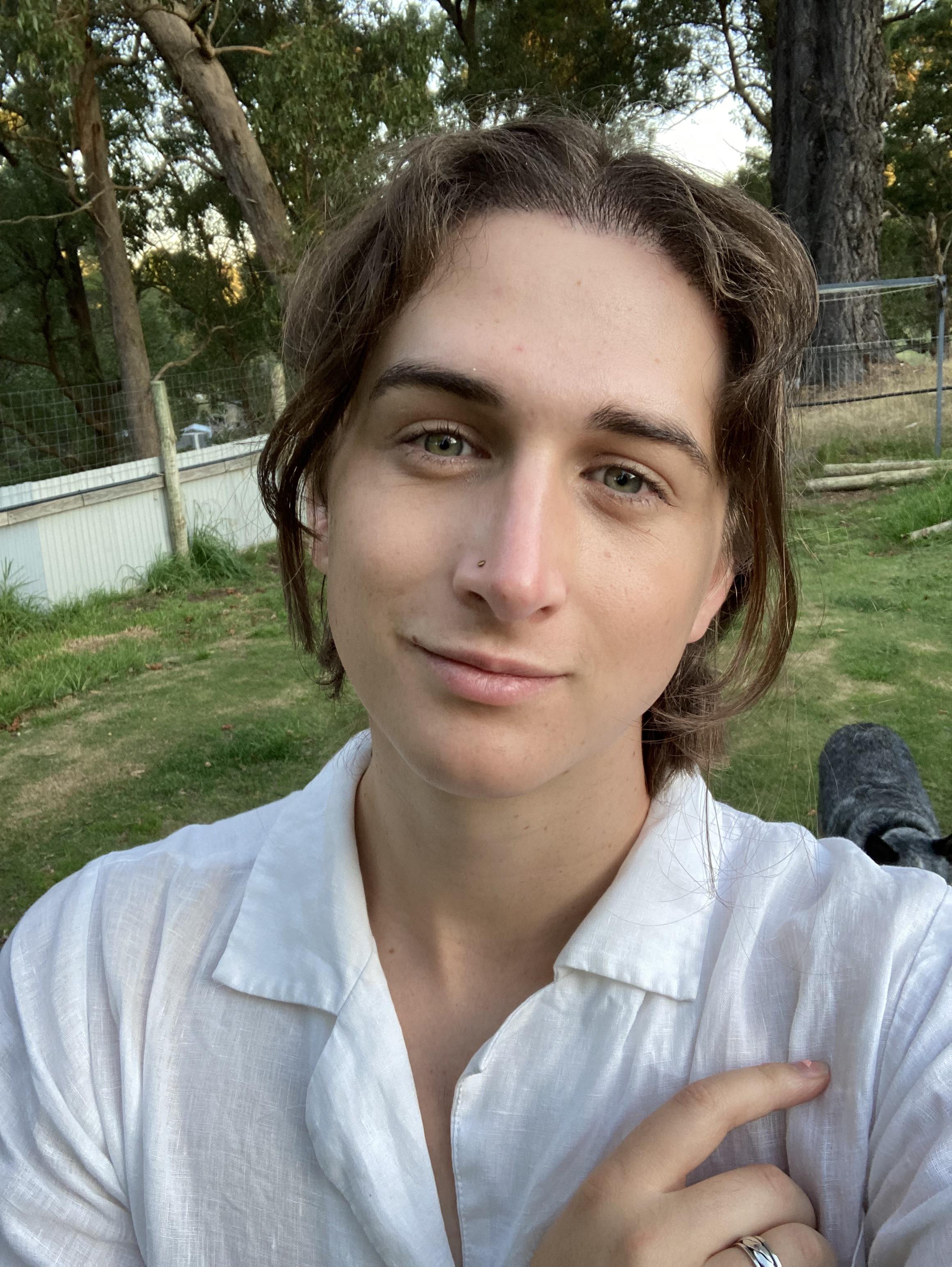 I’ve wanted to pierce my nose forever! Gender euphoria activated | Scrolller