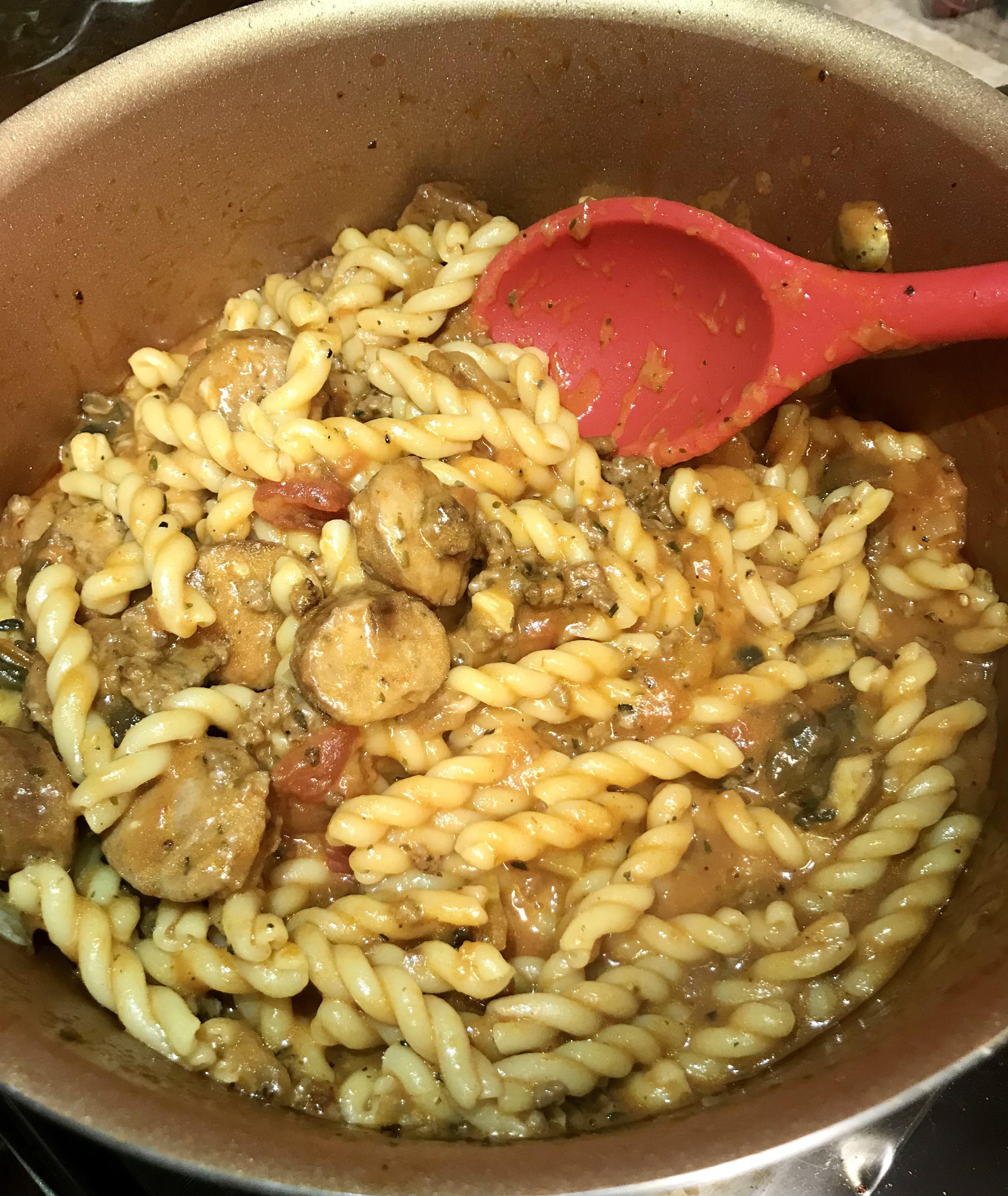 [Homemade] andouille sausage pasta! | Scrolller