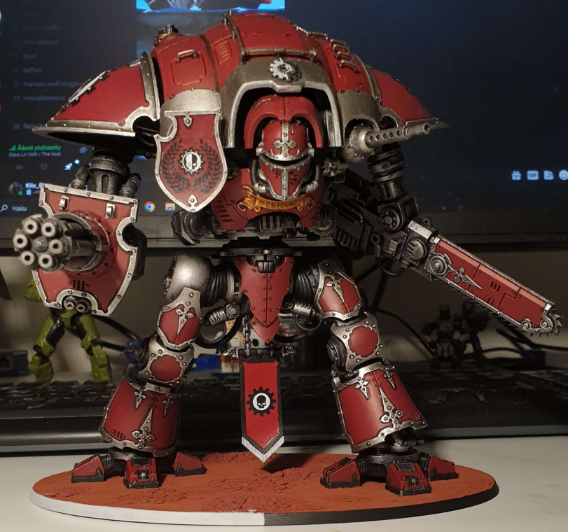 After a couple years of procrastination, I finally finished my knight | Scrolller