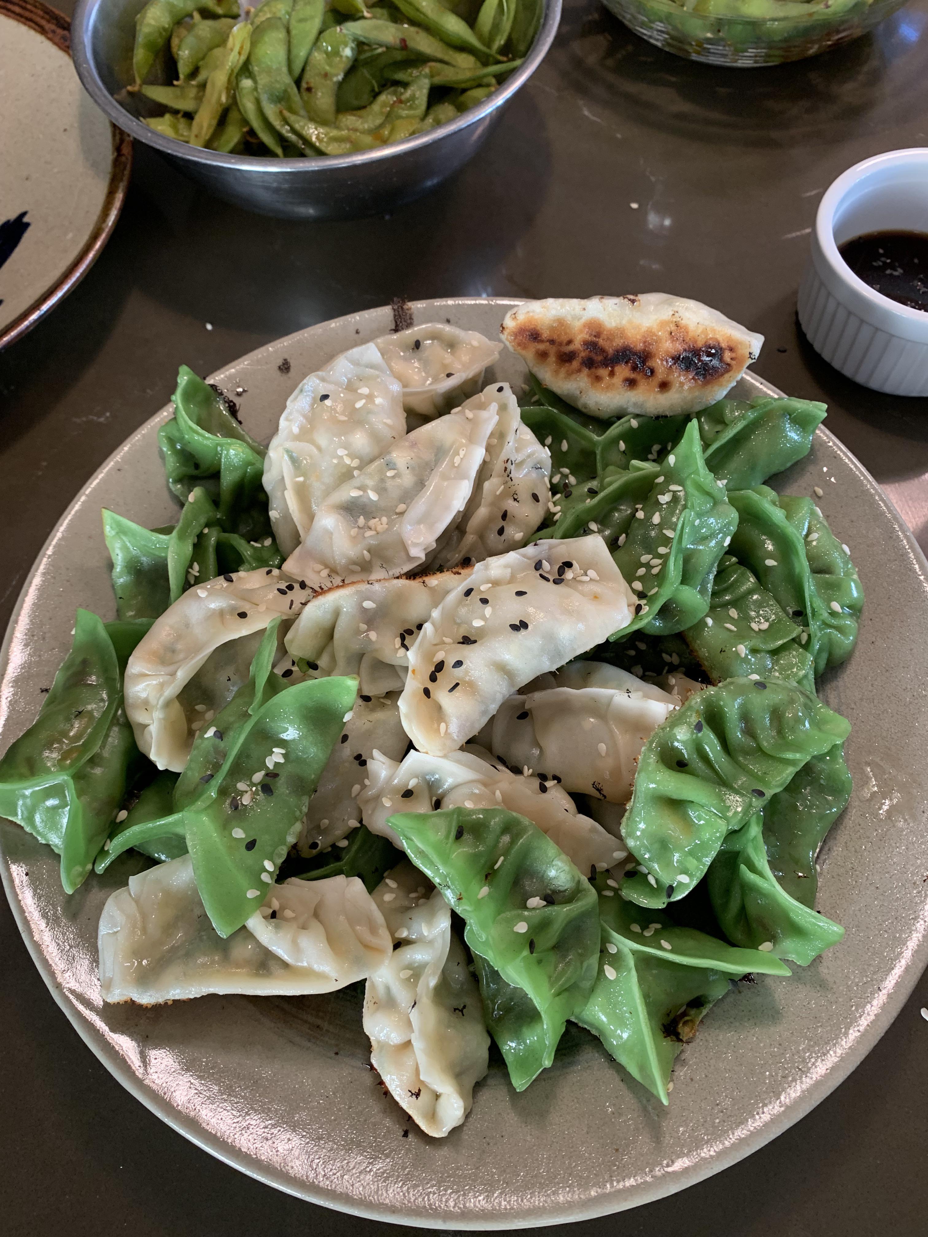 [Homemade] Vegetable Dumplings with edamames. | Scrolller