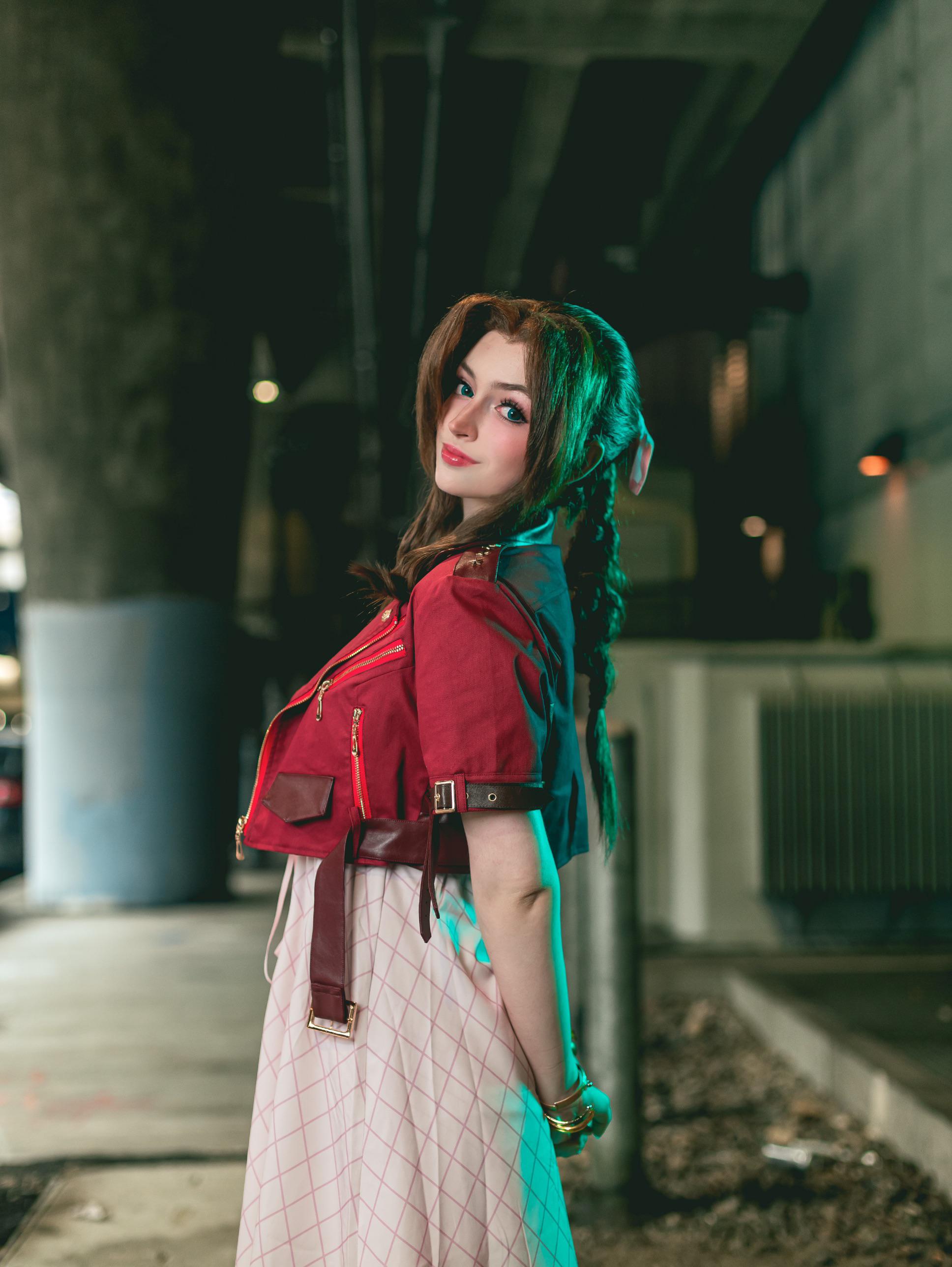 My FFVII Remake Aerith Cosplay! | Scrolller