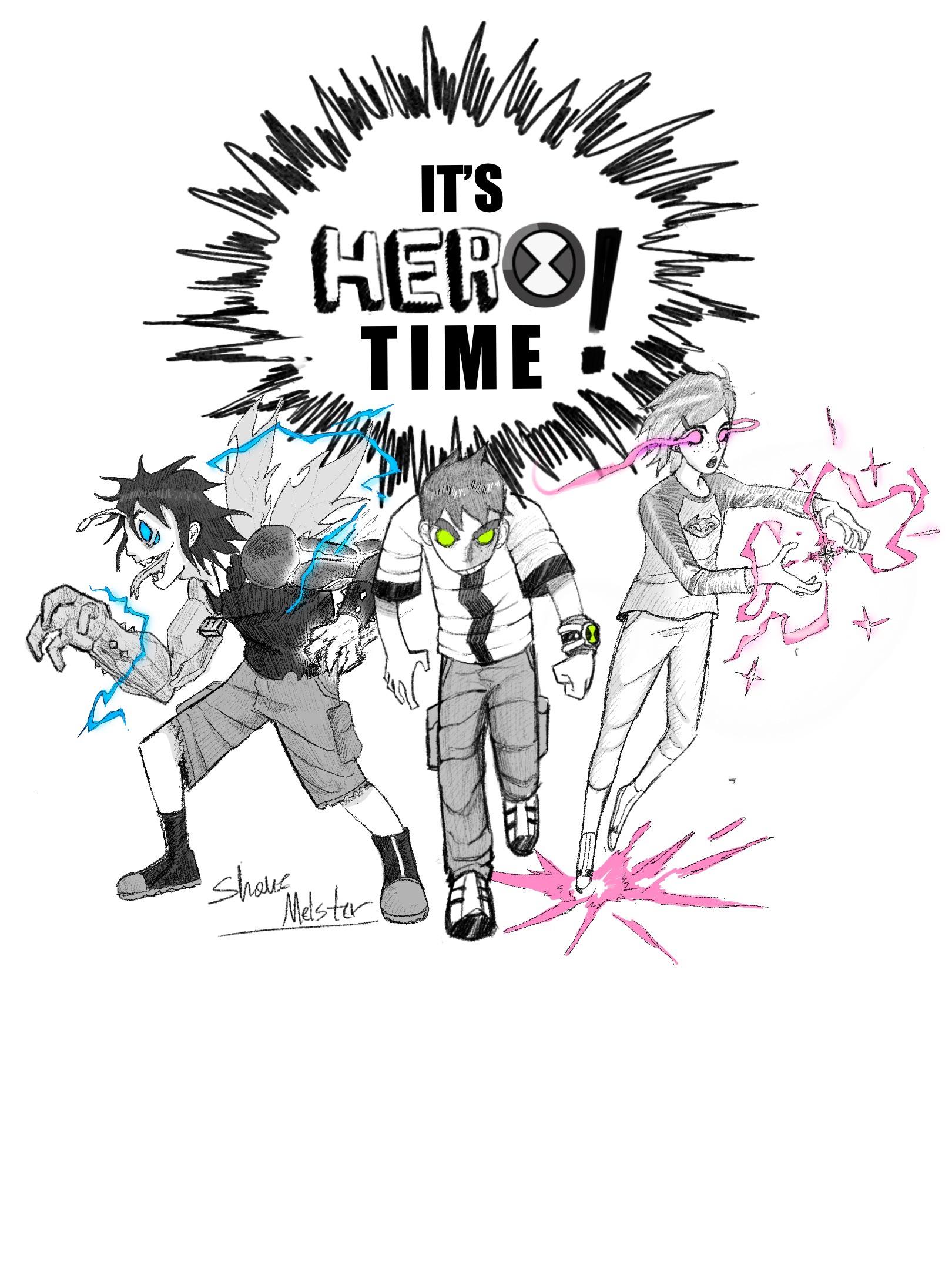 Alien Force Trio (with minor redesigns) | Scrolller