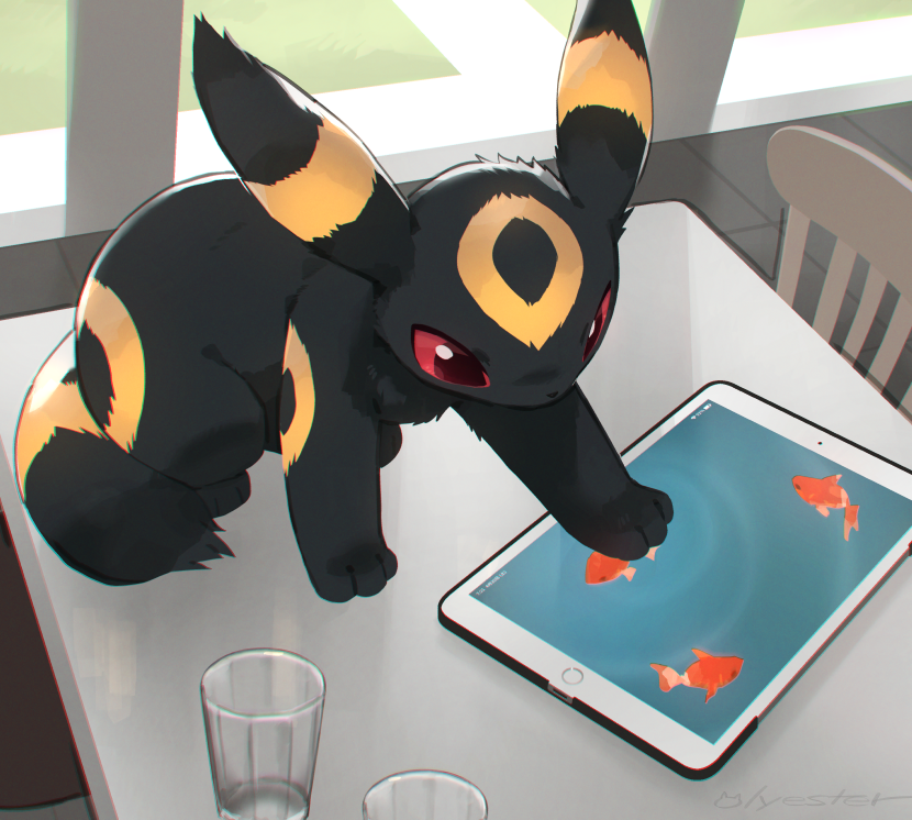 Eeveelution artwork by @cco00oo | Scrolller