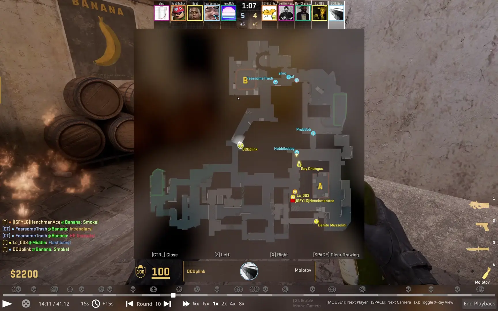 1v4 p90 street sweeping inferno | Scrolller