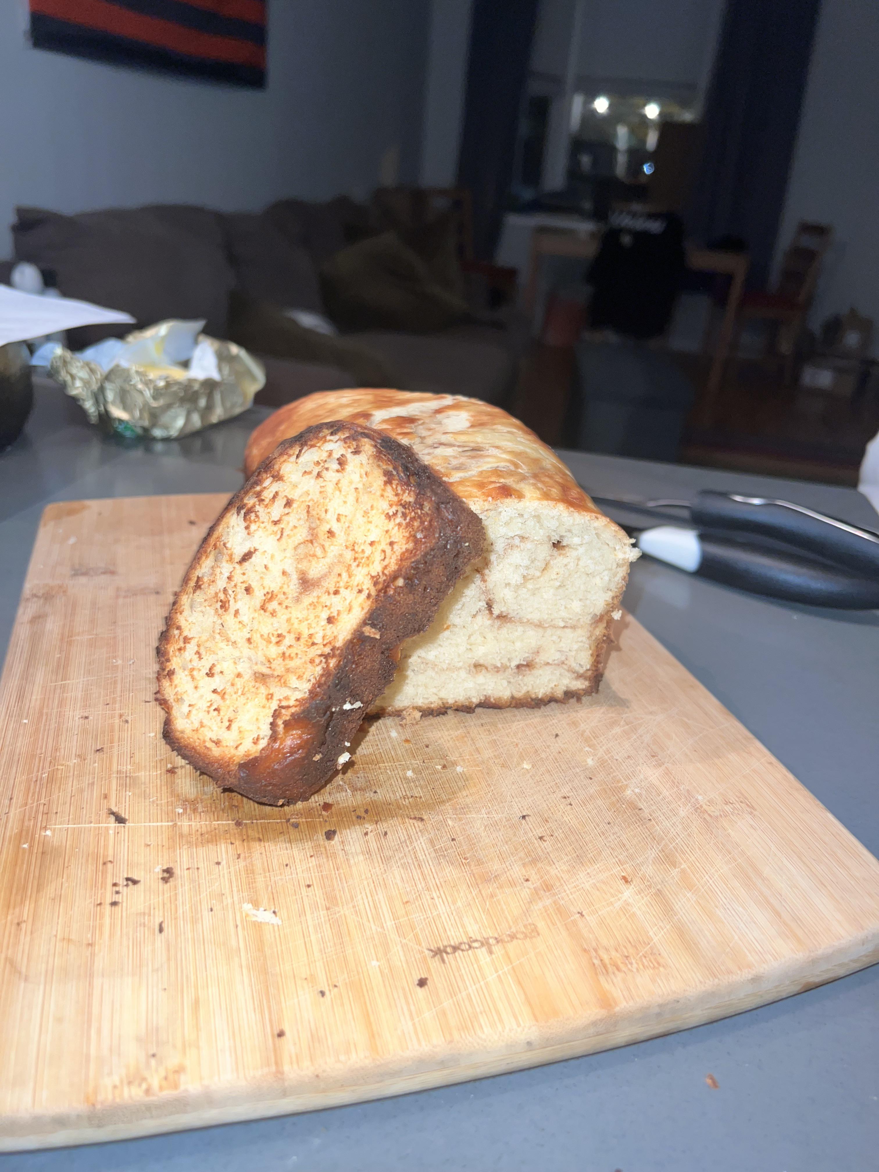 First cinnamon loaf | Scrolller