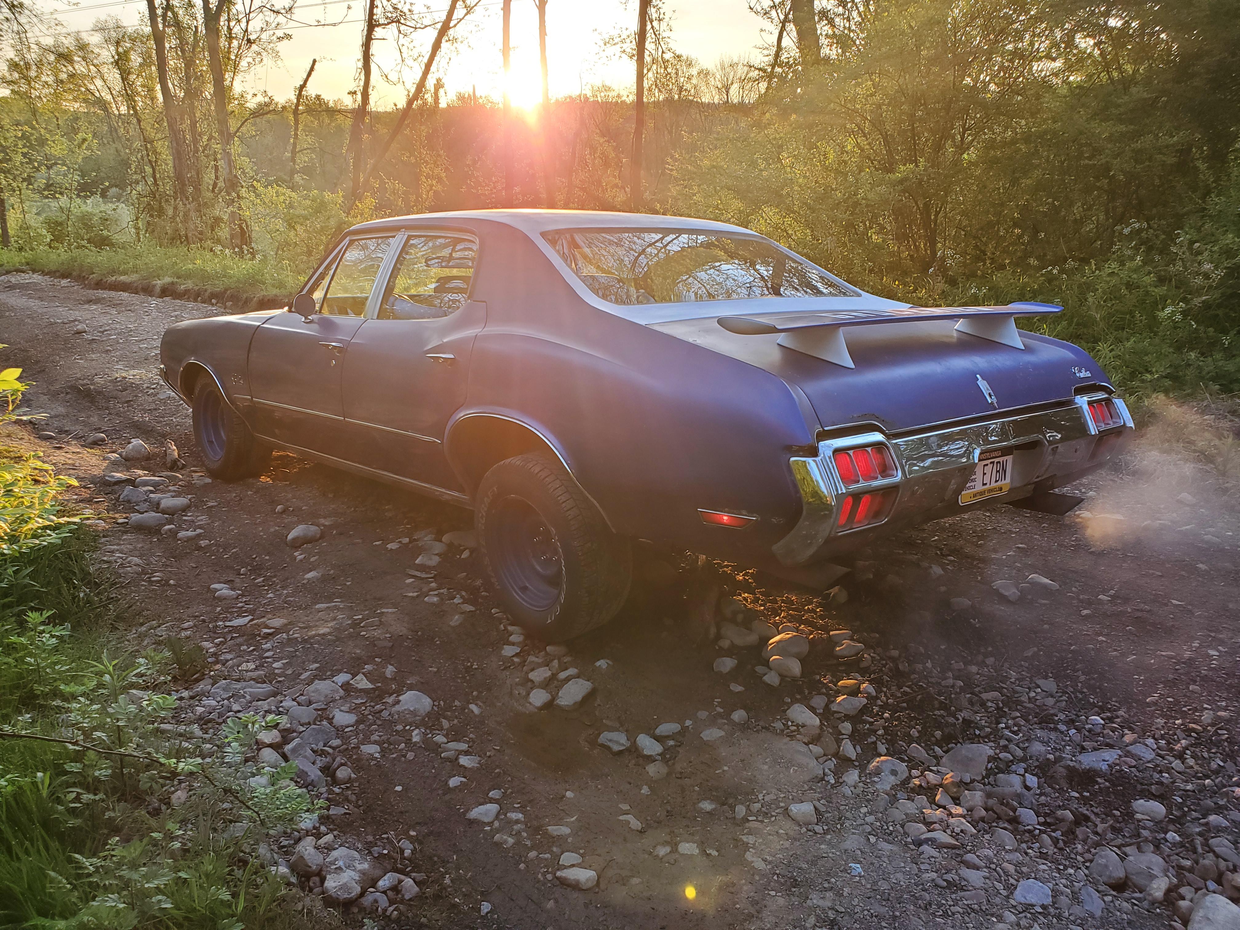 Decided to go for a backwoods cruise after work. | Scrolller