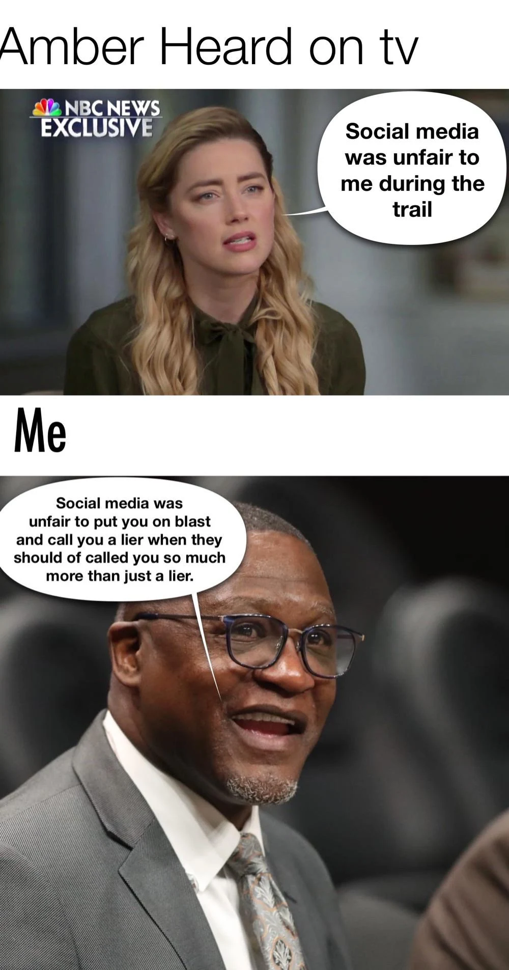 Amber can’t stop. | Scrolller