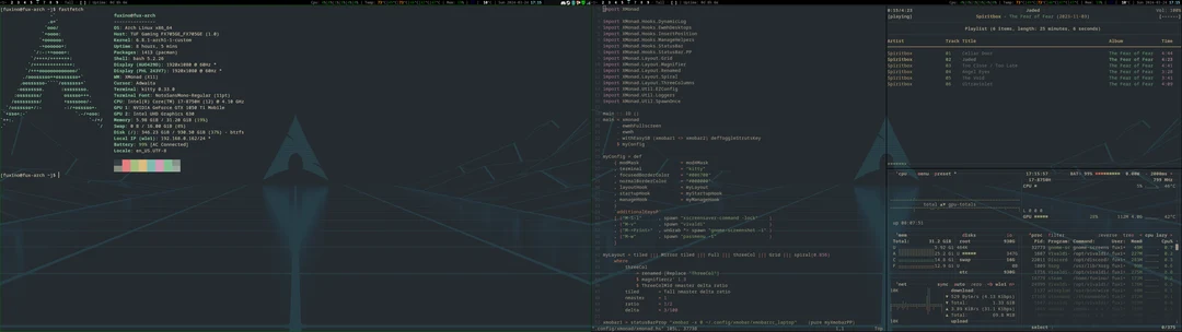 Discover more like Unixporn: [XMonad] Dual monitor setup and Related Content | Scrolller
