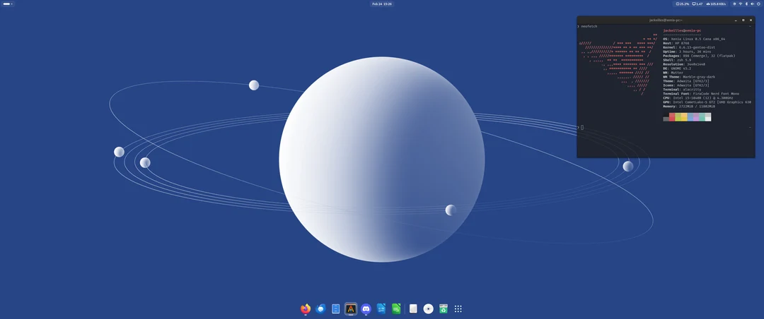 [Gnome] Minimal, but nice. | Scrolller