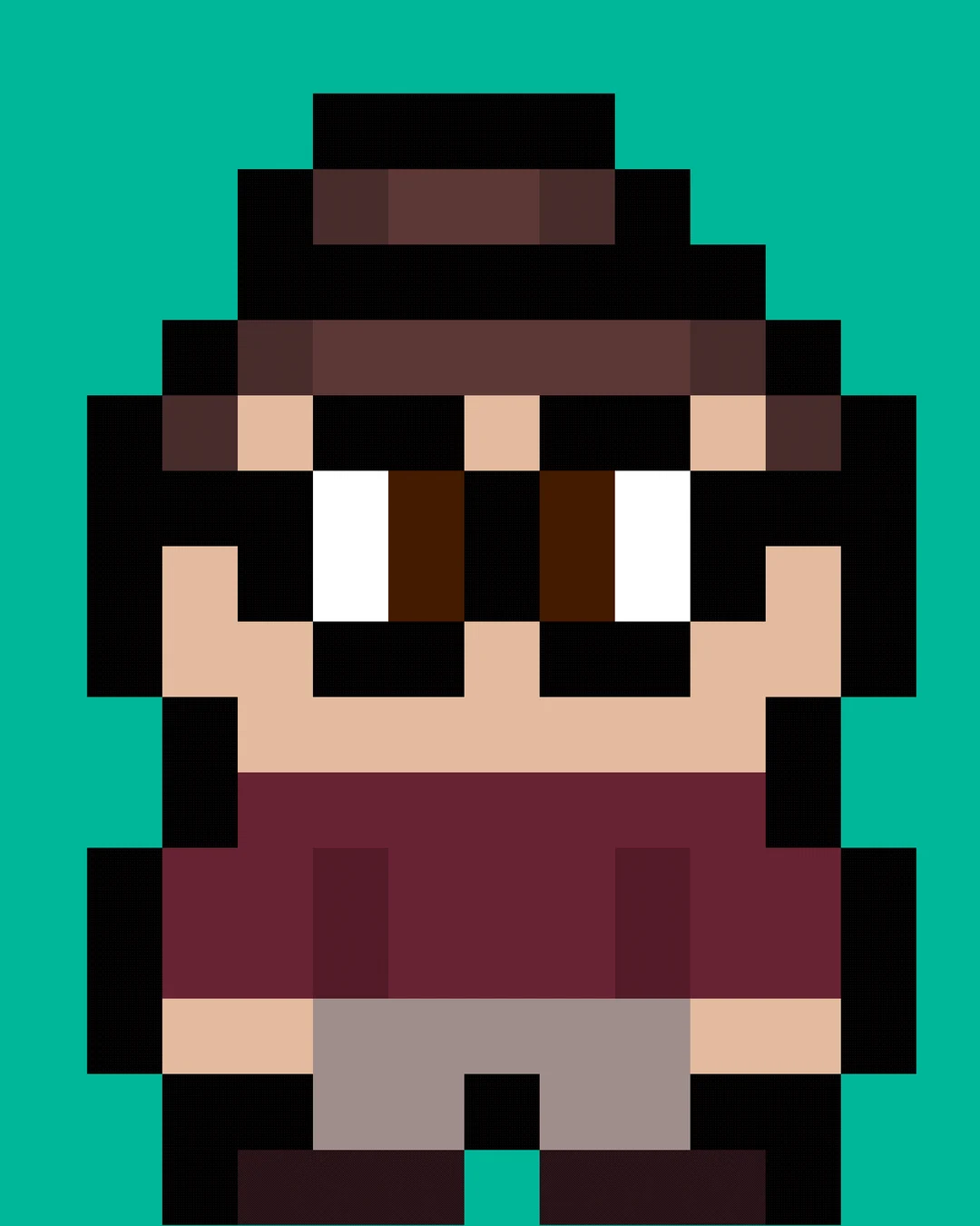 I try to get into pixel art. My first ever animation. | Scrolller